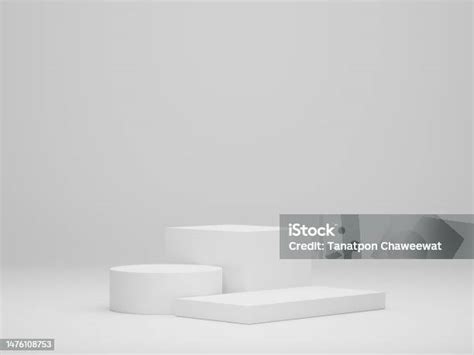 모형 및 제품 프레젠테이션을 위한 최소 디스플레이 연단 디자인의 3d 렌더링 파스텔 컬러 장면이 있는 받침대 무대 모형 및 웹 배너를 위한 트렌디한 디자인 0명에 대한 스톡