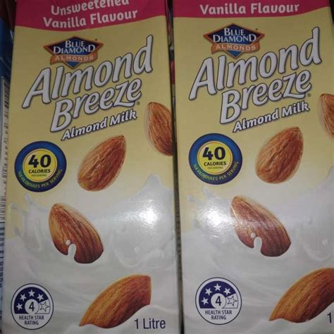 Jual Almond Breeze Milk Unsweetened Vanilla Flavour 1000ml Di Seller