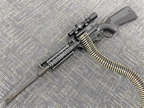 Potd Fightlite Belt Fed Lever Action Rifle