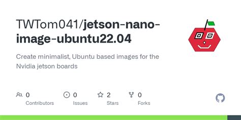 github twtom041 jetson nano image ubuntu22 04 create minimalist