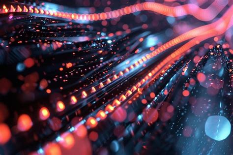 Premium Photo Techno Trails Exploring The Path Of Technological