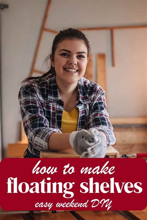 How To Build DIY Floating Shelves Based On Nothing