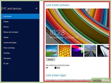 How To Change Lock Screen Settings In Windows 8 With Pictures