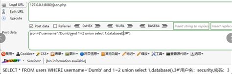 Sql注入json注入 Csdn博客