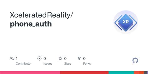 Github Xceleratedrealityphoneauth