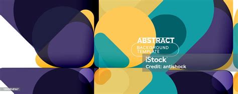 현대 기하학적 둥근 모양과 동적 라인 추상적 인 배경 플래카드 브로셔 포스터 및 배너에 대한 벡터 일러스트레이션 0명에 대한