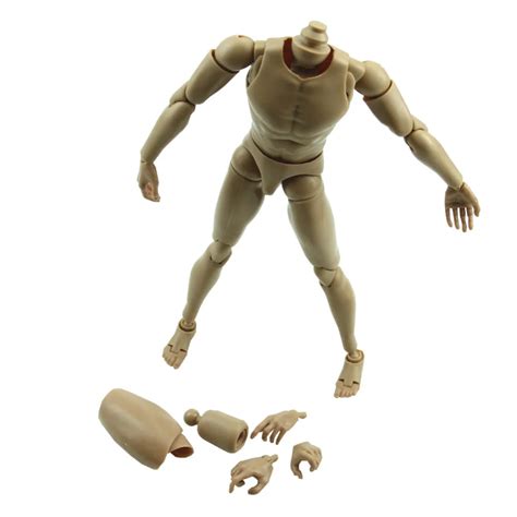 32952868122 1 6 Scale Action Figure Nude Male Body Narrow Shoulder Fit