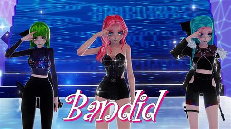 ≡MMD≡ Luka.Haku.Miku.Gumi - Bandida [4KUHD60FPS] - YouTube