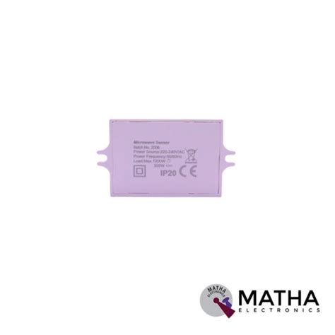 Microwave Sensor Online Best Price In India Matha Electronics