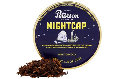خرید توتون پیپ پترسون نایت کپ Peterson Nightcap اورجینال فروشگاه ویپرگان