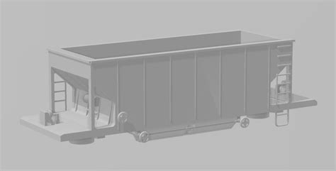 Stl File An Hs Hopper Ho Scale 🚆 ・3d Print Object To Download・cults