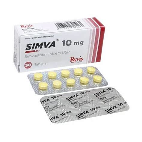 Simvastatin Tablets Usp 10 Mg At Best Price In Thane By Ryvis Pharma