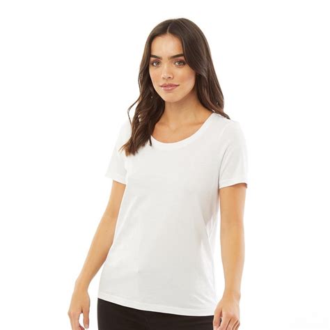 Buy Fluid Womens Basic T Shirt White