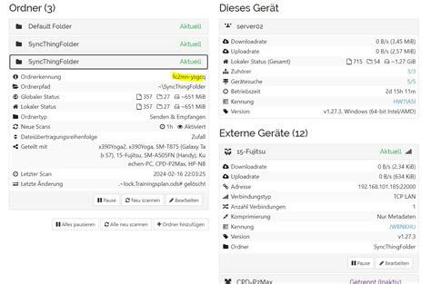 Synchronization Statuses Are Misleading Support Syncthing Community