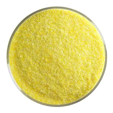 Artistry In Glass Bullseye Frits And Powders Sunflower Yellow Opal