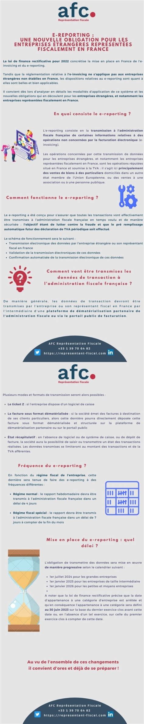 E Reporting Une Nouvelle Obligation Déclarative Pour Les Entreprises