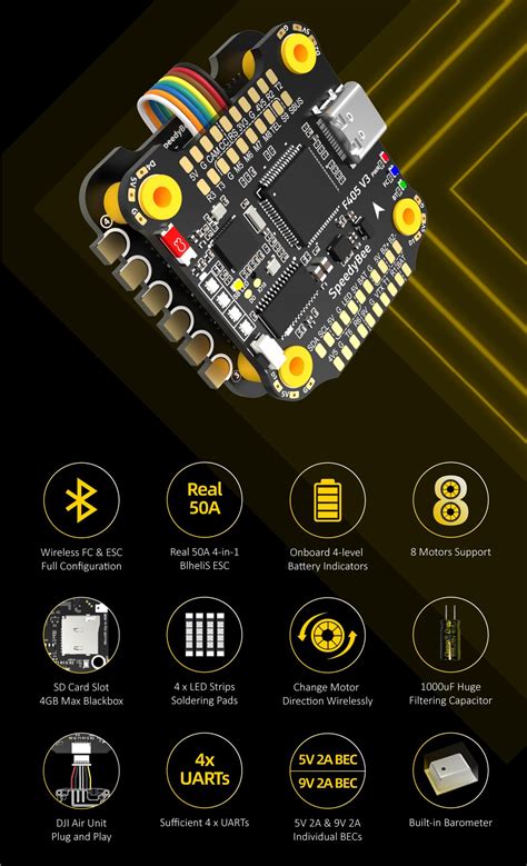 Speedybee F405 V3 Bls 50a 30x30 Fcandesc Stack Інтернет магазин