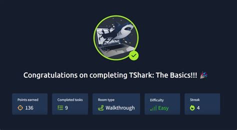 Cybersecurity Networkanalysis Tshark Ethicalhacking Tryhackme Satendra Patel