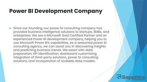 Ppt Power Bi Development Services Powerpoint Presentation Free