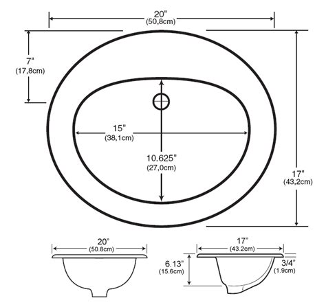 Bathroom Sink Basin Sizes Bathroom Guide By Jetstwit