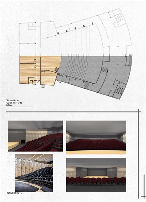 Auditorium Acoustic Design Behance