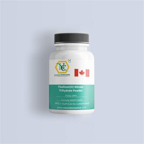Thallium Iii Nitrate Trihydrate Powder Low Price 50 Highly Pure Nanochemazone