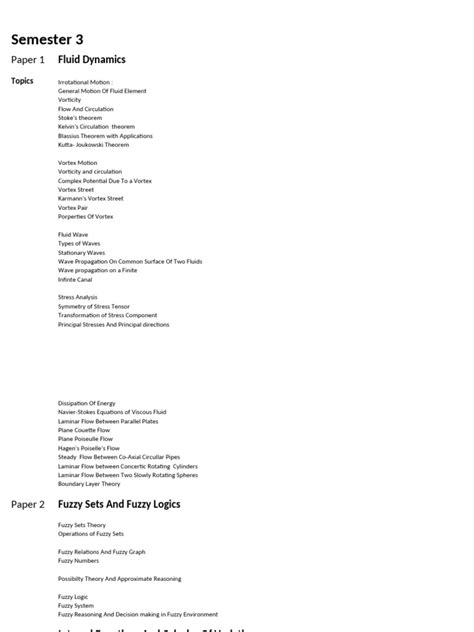 Msc Sem 3 Pdf Vortices Fluid Dynamics