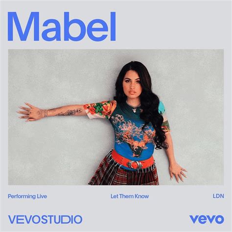 Mabel Let Them Know Vevo Live Studio Performance Lyrics Genius Lyrics