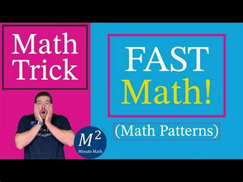5 Minute Math Tricks Or Math Patterns Shortscompilation