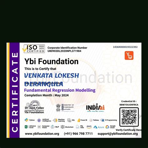 Derangula Lokesh On Linkedin Ybifoundation