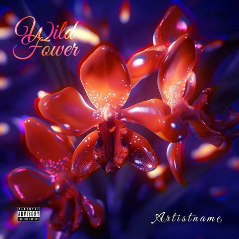 Buy Wild Flower Premade Album Cover Art Design