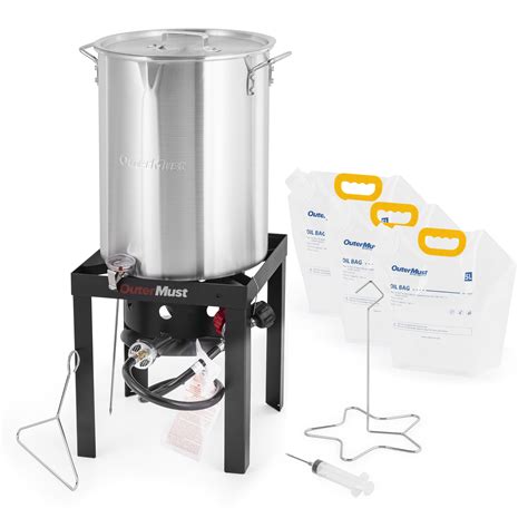 Outermust Propane Turkey Fryer With Burner Set Wayfair