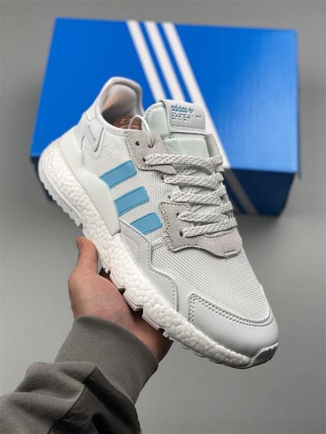 Adidas Nite Jogger 2021 Boost 三叶草 联名夜行者 Get纯原 Fw6699 复古跑鞋