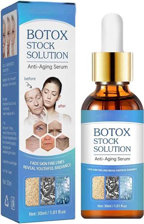 30ml Botox Wrinkle Remover Instant Anti Aging Face Serum Skin Tightening Deep Wrinkle Facial