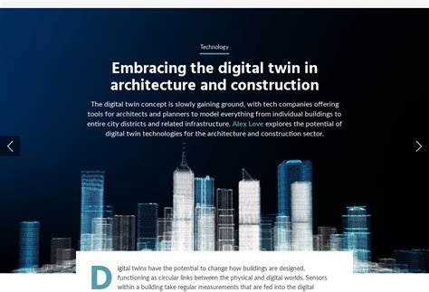 Embracing The Digital Twin In Architecture And Construction Design And Build Review Issue 62