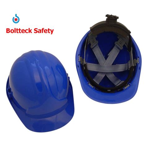 Jsp Safety Helmet Blue Boltteck Safety Consult And Link Ltd
