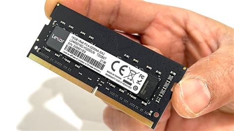 How To Install Lexar Ddr4 3200 Sodimm On To Your Laptop Youtube