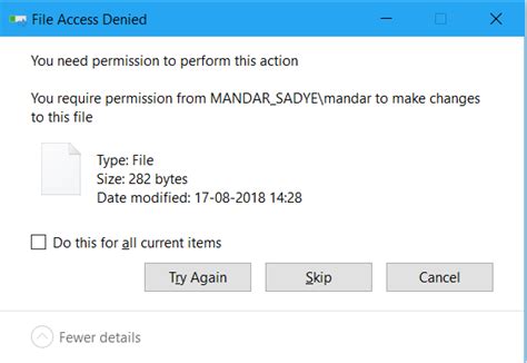 permissions cannot delete corrupted folder in windows 10 super user