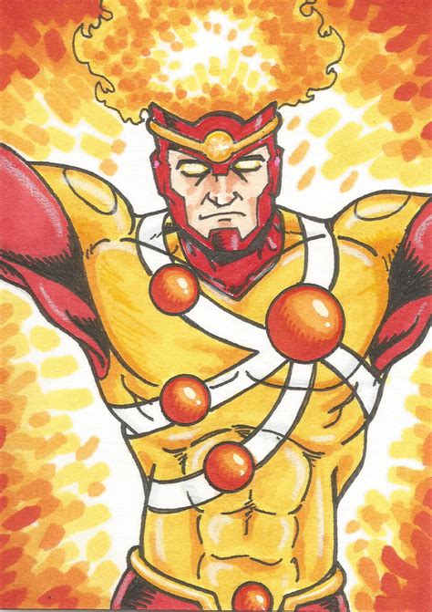 Firestorm Sketch Card By Chicagogeekdad On Deviantart