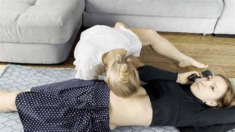 Playing With Her Belly Belly F Fantasies Of Beautiful Blonde