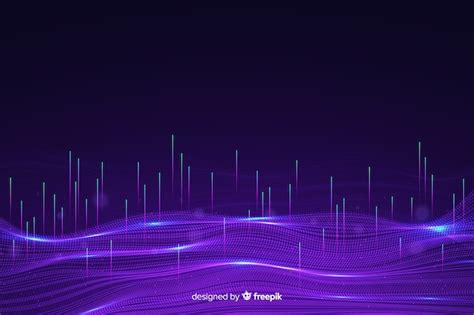Abstrait Concept De Données Volumineuses Vecteur Gratuite