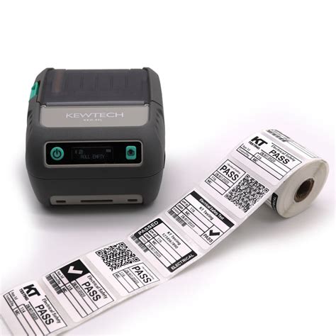 Kew 80l Compact Bluetooth Pat Test Label Printer — Pat Test Kit