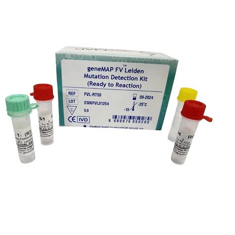Genemap Factor V Rt50 Mutation Detection Kit At ₹ 30000box Pcr Kit Genemap Factor V Rt50 Mutation Detection Kit At ₹ 30000box Pcr Kit