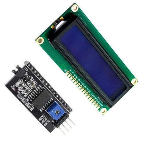 Module Daffichage Lcd Iic I2c Pcf8574t 16x2 Rétroéclairage Pour