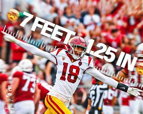 Usc Trojans On Twitter Eric Gentrys Wingspan Is 🤯 At Inside