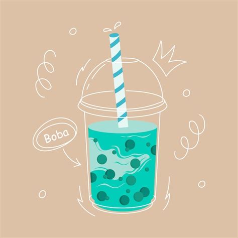 Té de burbujas de taro té con leche con perlas de tapioca té de boba
