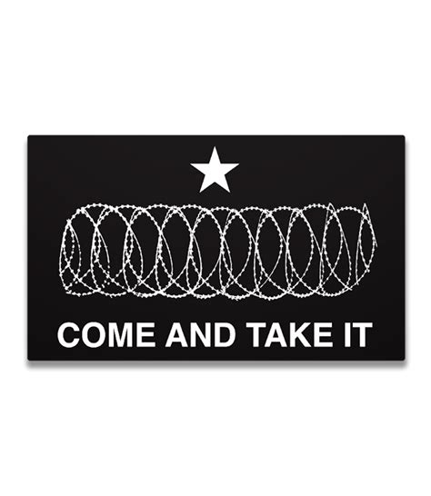Come And Take It Decal Crowder Shop
