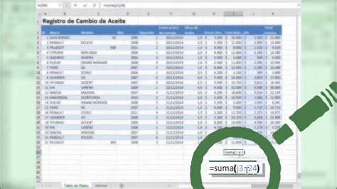 Sumatoria En Excel Youtube