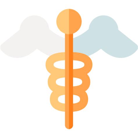 Caduceus Basic Rounded Flat Icon