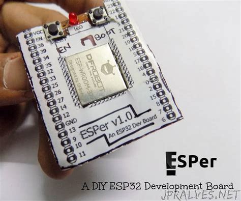 DIY ESP32 Development Board ESPer Jpralves Net